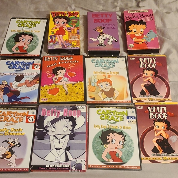 Betty Boop | Media | Betty Boop Dvd And Vhs | Poshmark